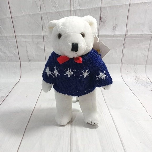 pacific craft | Toys | Pacific Craft Jointed White Teddy Bear In ...